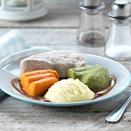 Simply Puree Frozen Level 4 Pureed Meals Mixed Case | 1x12x380g